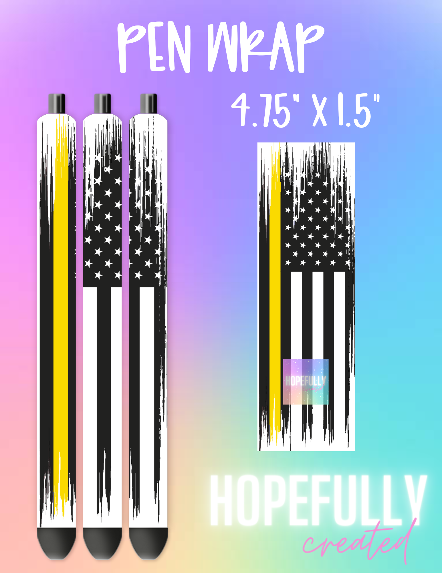 Dispatcher Pen Wrap-494 – Sassy Cow Co