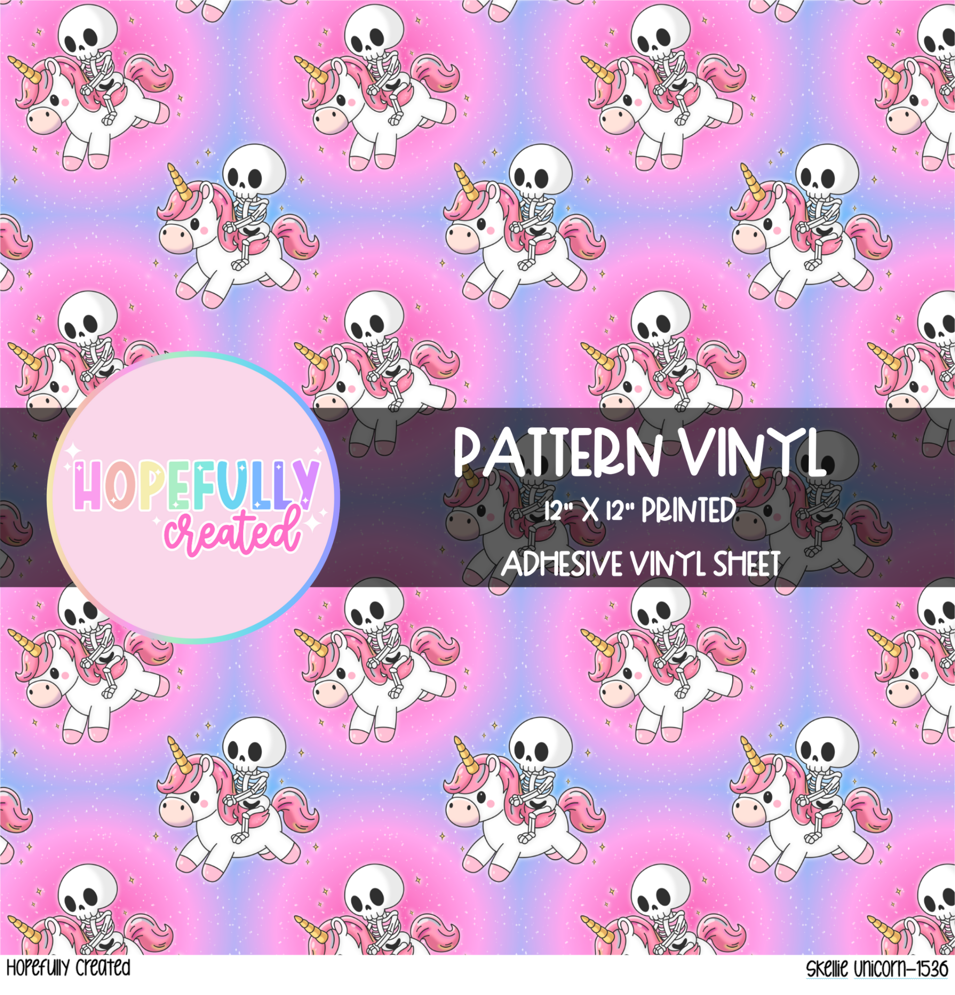 Skellie Unicorn Vinyl Collection - 1536 – Sassy Cow Co