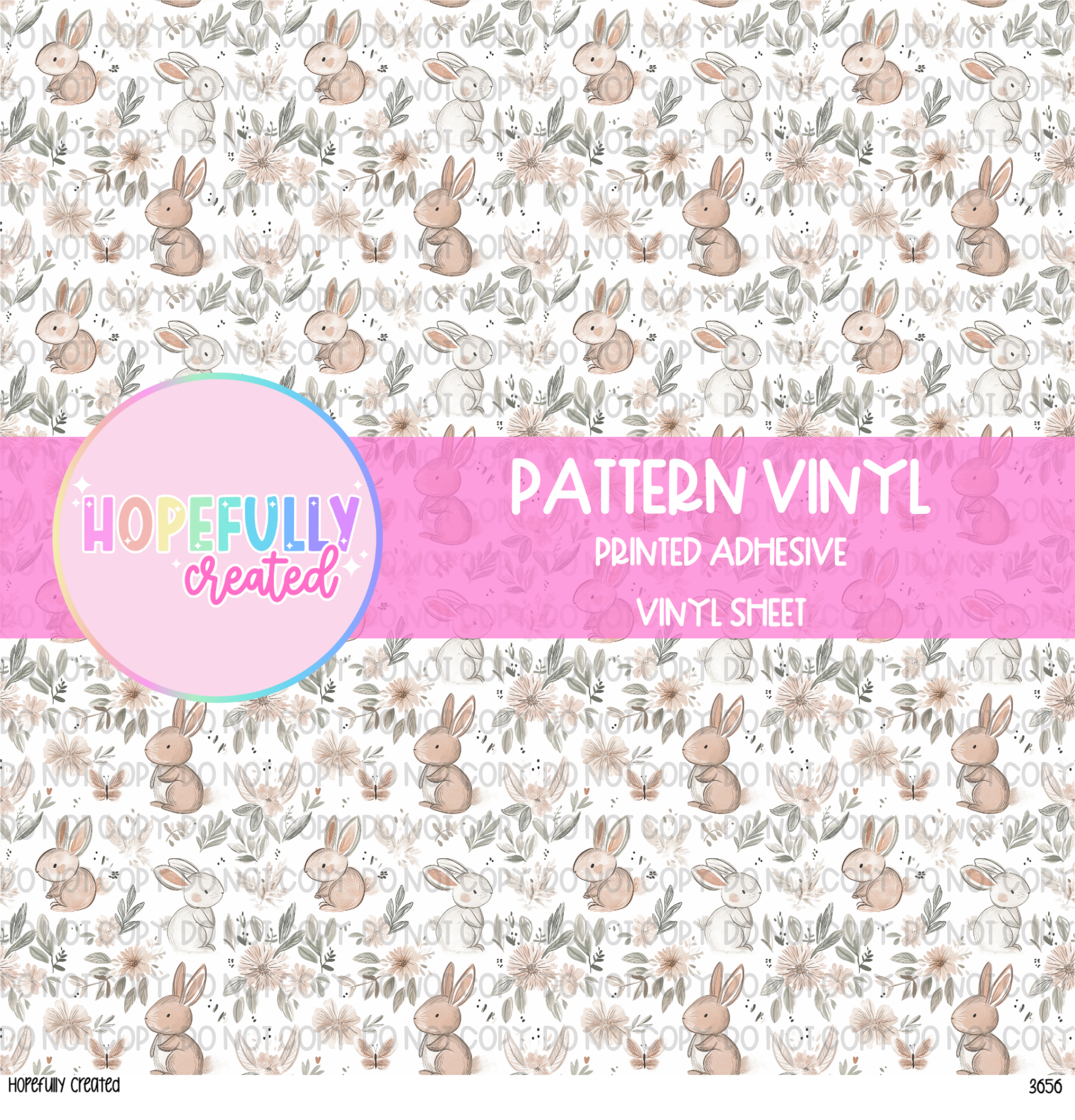 Bunny Vinyl Collection - 3656 – Sassy Cow Co