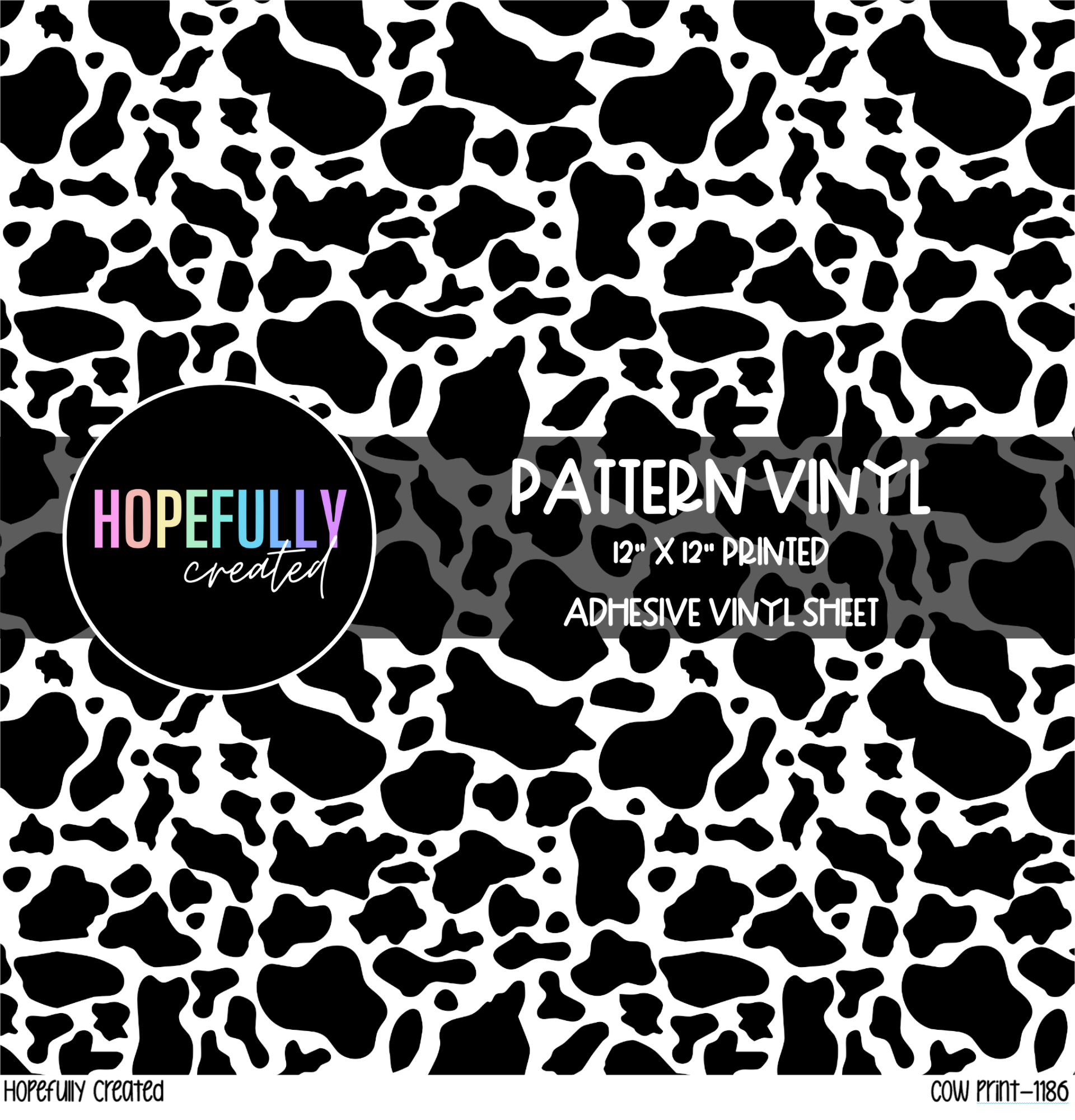 Cow Print Vinyl Collection - 1186 – Sassy Cow Co