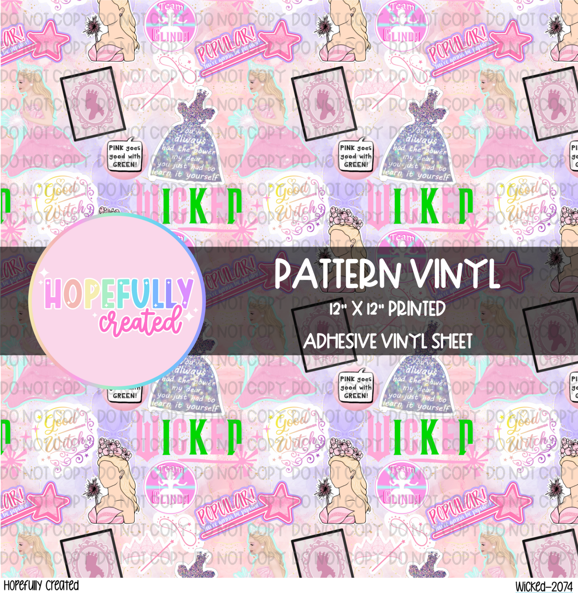 Wicked Vinyl Collection- 2074 VIP – Sassy Cow Co