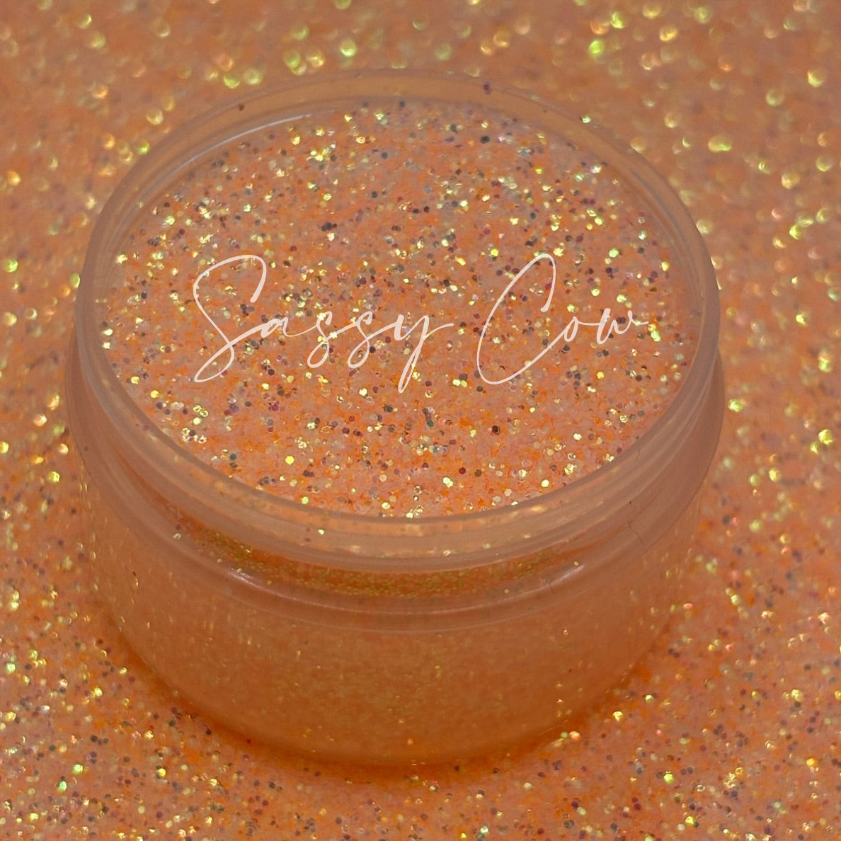 PEACHES - Fine Iridescent – Sassy Cow Co
