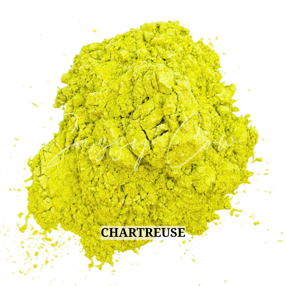 CHARTREUSE Mica Powder (20g) – Sassy Cow Co