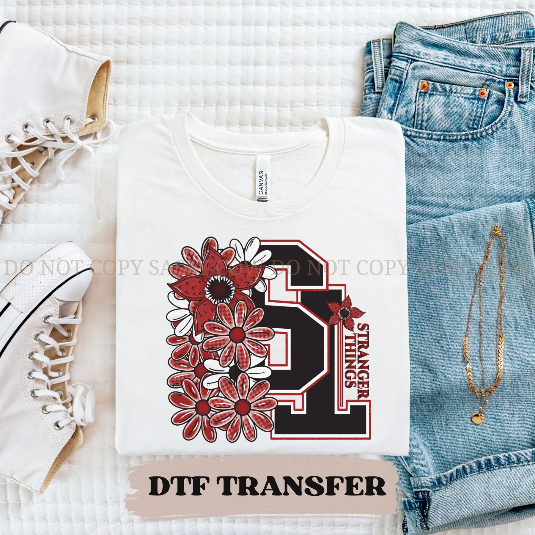 STRANGER THINGS - DTF TRANSFER 0125 – Sassy Cow Co